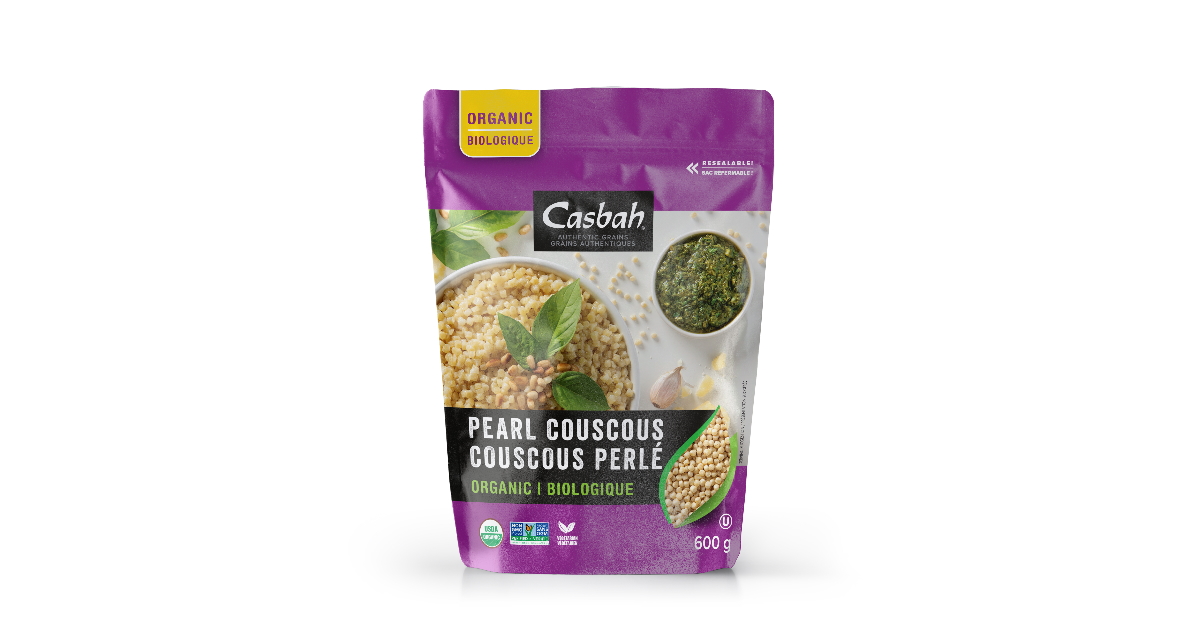 Organic Pearl Couscous | Casbah Natural Foods